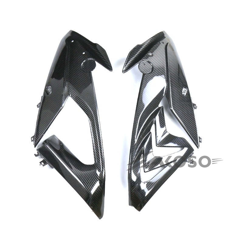AKOSO 2015-2018 BMW S1000RR Carbon Fiber Front Side Fairing Upper Pane
