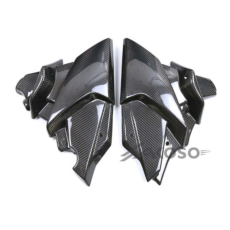 AKOSO 2021-2023 Yamaha MT09 FZ09 Carbon Fiber Lower Engine Spoiler Gua